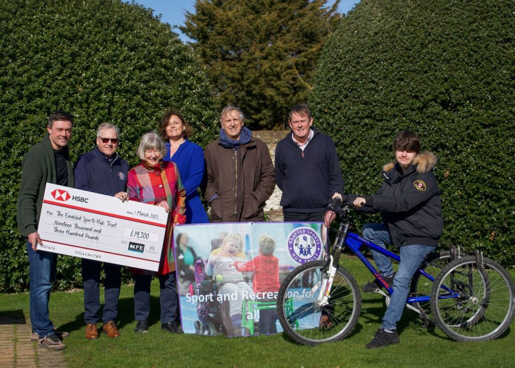 A magnificent £19, 300 was raised for the Adapted Sports Hub Trust ...